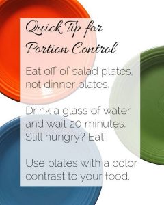 The Top Tips for Portion Control | Food Faith Fitness
