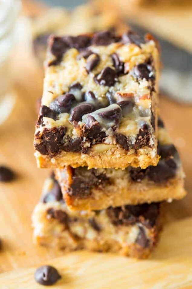 Paleo Magic Cookie Bars {Vegan} | Food Faith Fitness