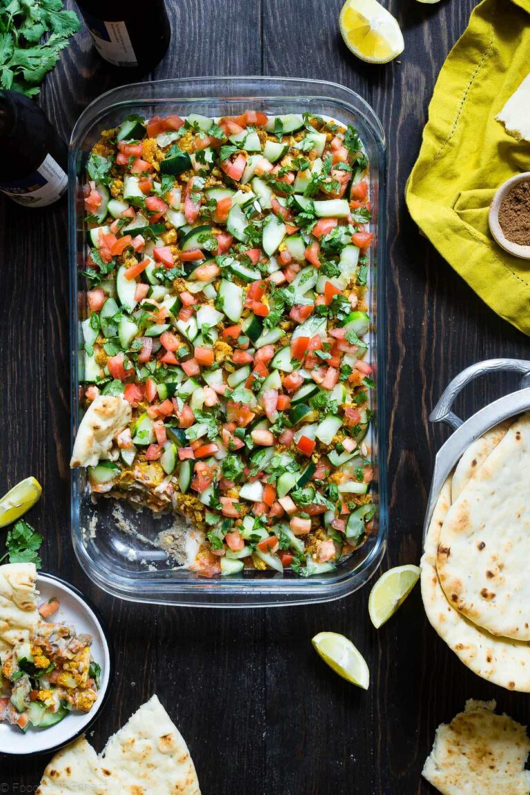 Indian 7 Layer Dip Recipe | Food Faith Fitness