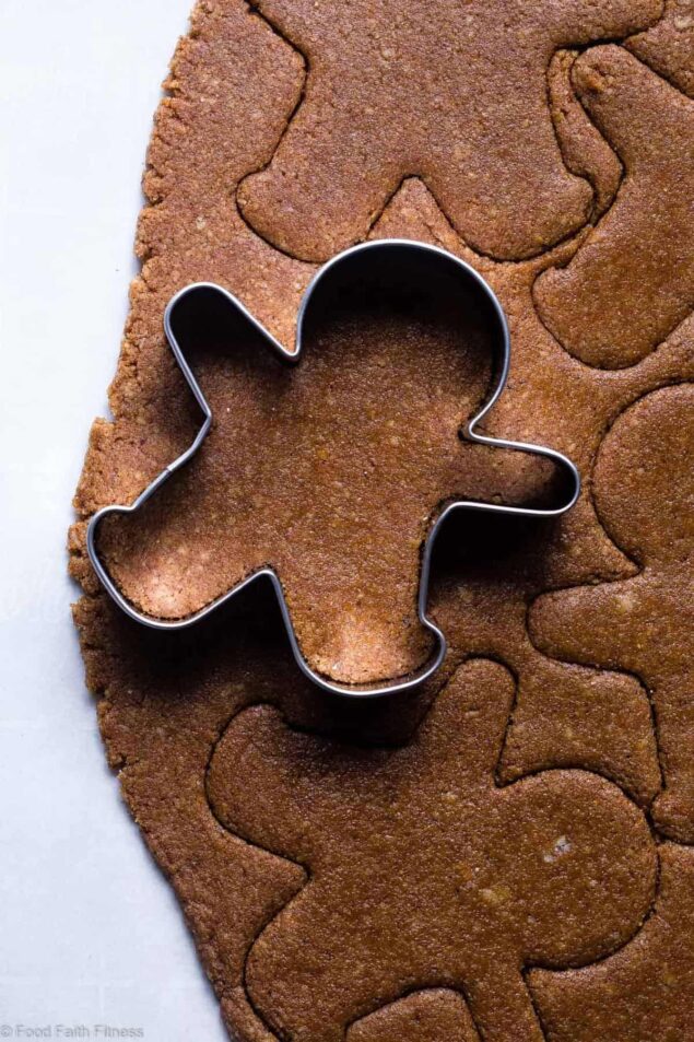 Paleo Healthy Gingerbread Cookies (Gluten Free) | Food Faith Fitness