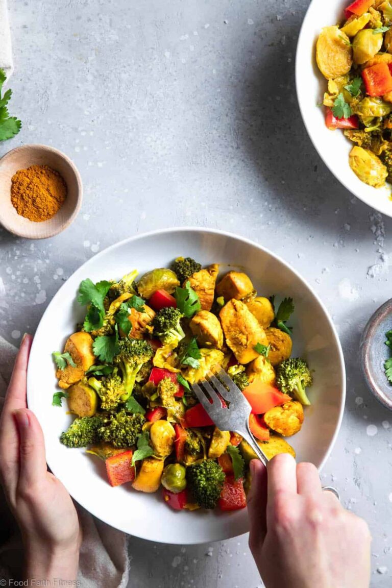 Easy Chicken Turmeric Recipe - Food Faith Fitness