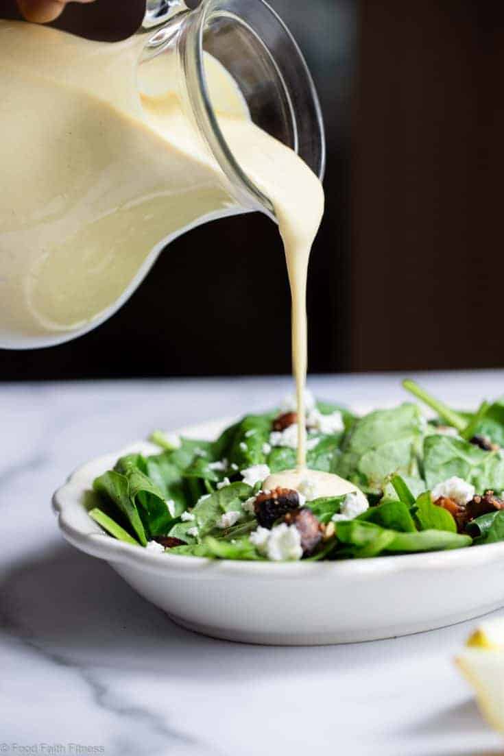 Miso Lemon Tahini Dressing Recipe | Food Faith Fitness