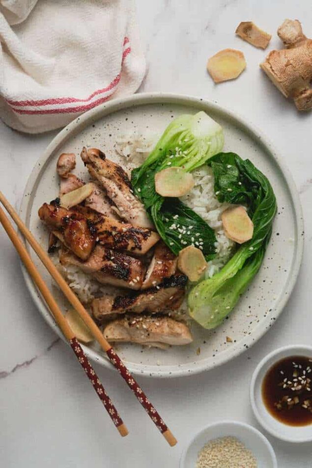 Asian Chicken Recipe (with Pak Choi) - Food Faith Fitness