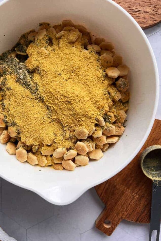 How To make Ranch Oyster Crackers | Yoga Pit