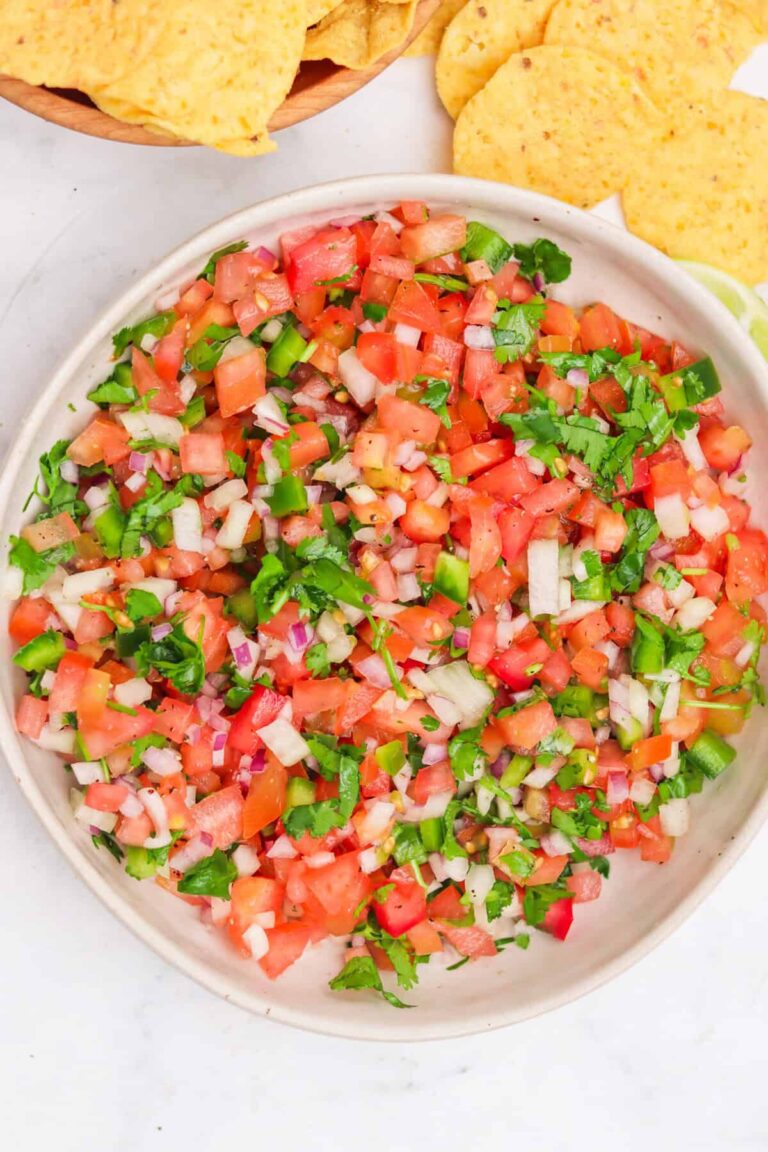 Authentic Pico de Gallo - Food Faith Fitness