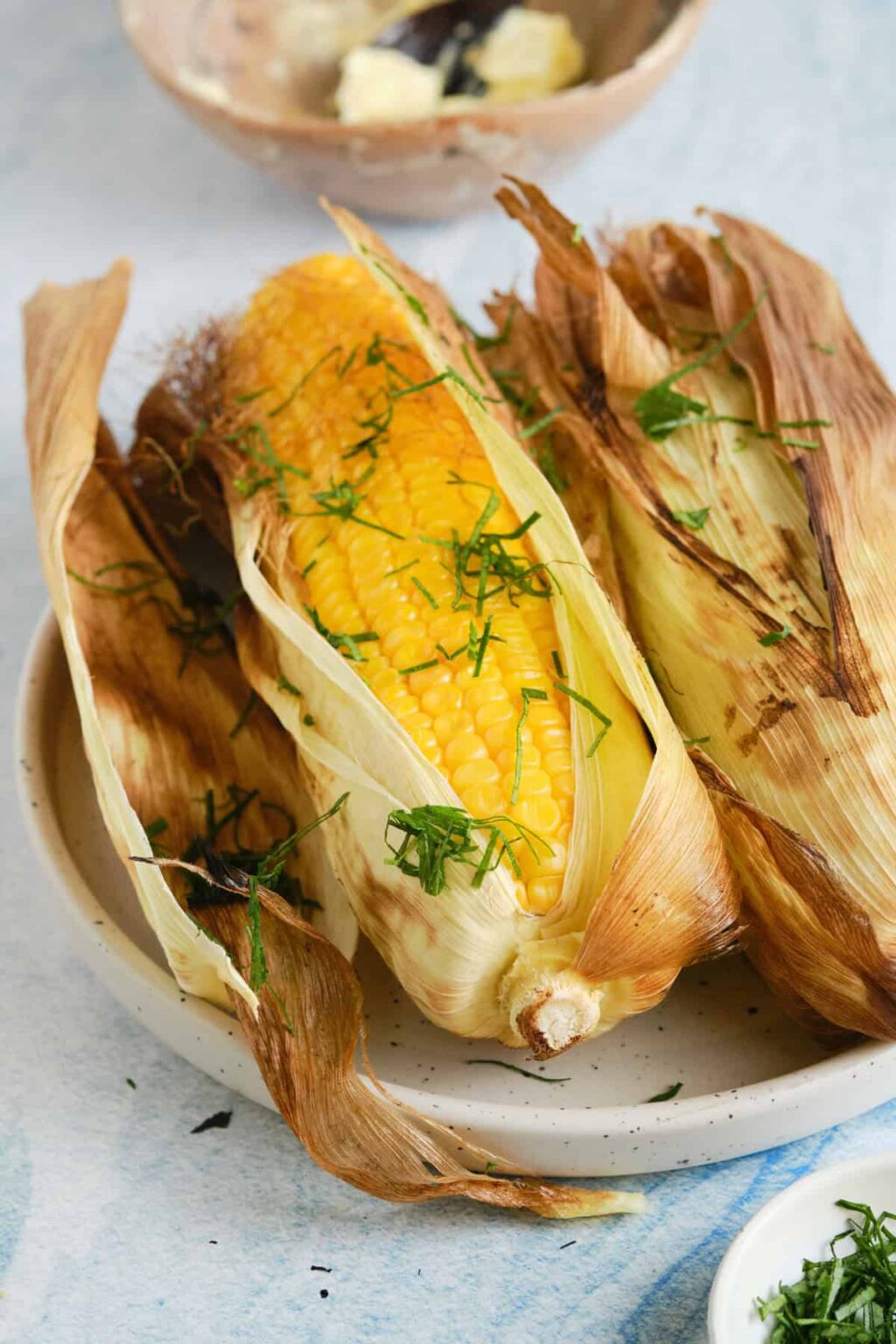 How to Grill Corn in the Husk - Food Faith Fitness