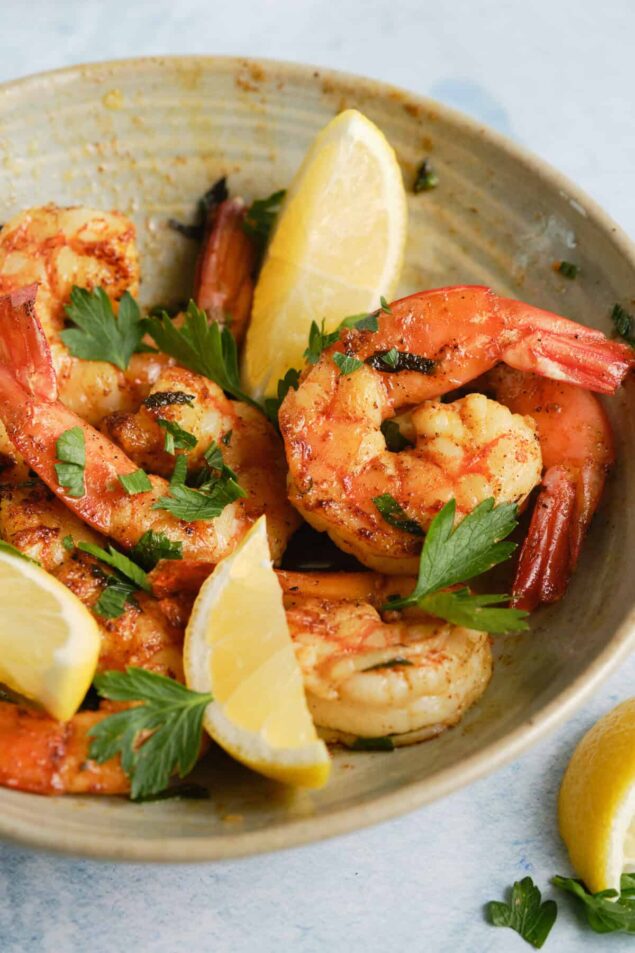 Easy Sautéed Shrimp (5 minutes!) - Food Faith Fitness