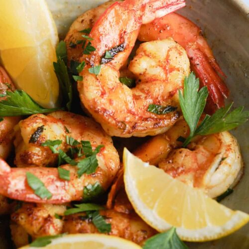 Easy Sautéed Shrimp (5 minutes!) - Food Faith Fitness