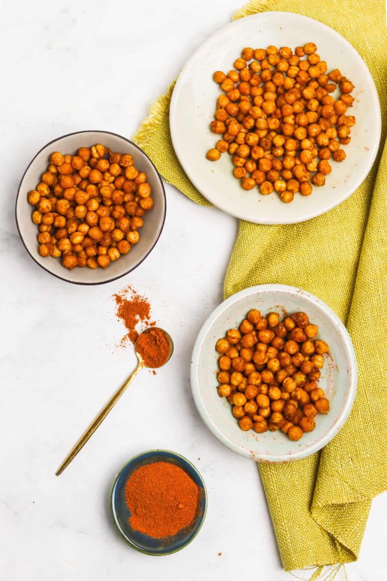 Roasted Chickpeas Recipe - Food Faith Fitness