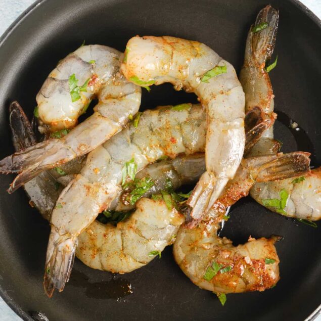 Easy Sautéed Shrimp (5 minutes!) - Food Faith Fitness