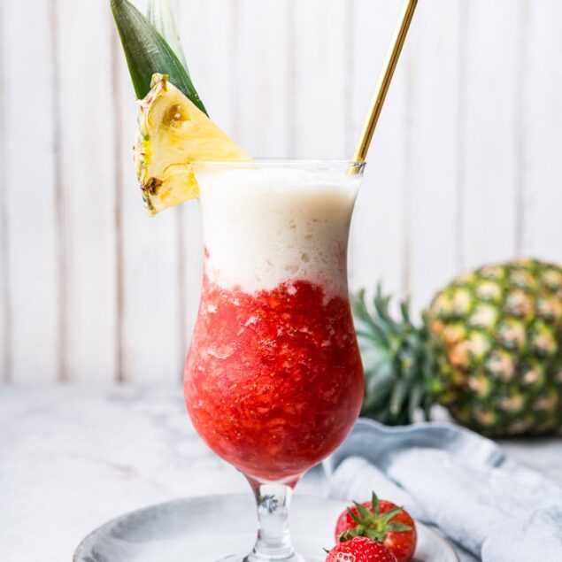 The Best Miami Vice Cocktail Recipe - Food Faith Fitness