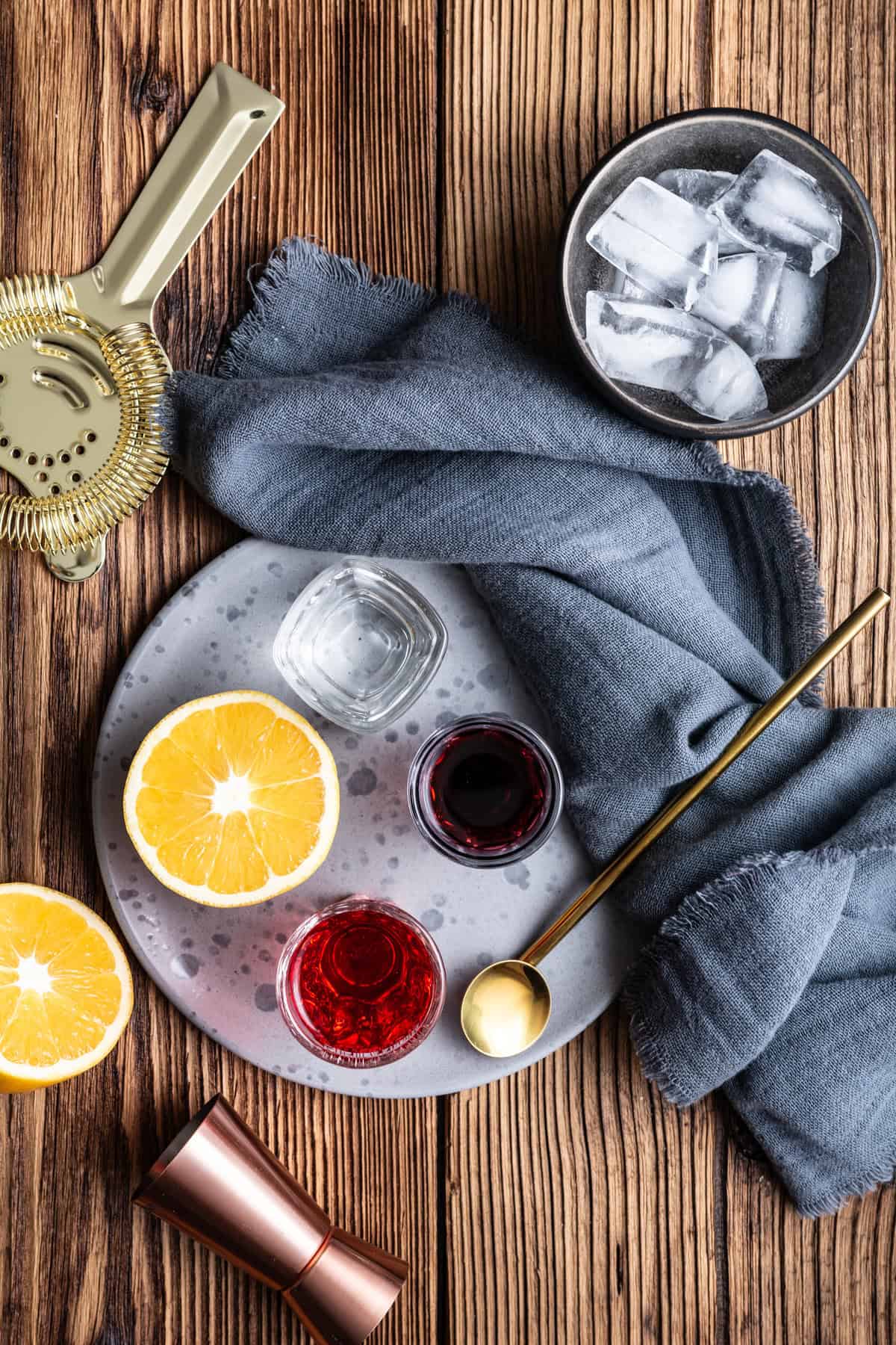 Mezcal Negroni Cocktail
