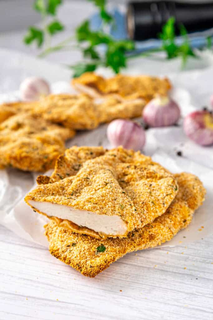 Crispy Breaded Chicken - Food Faith Fitness