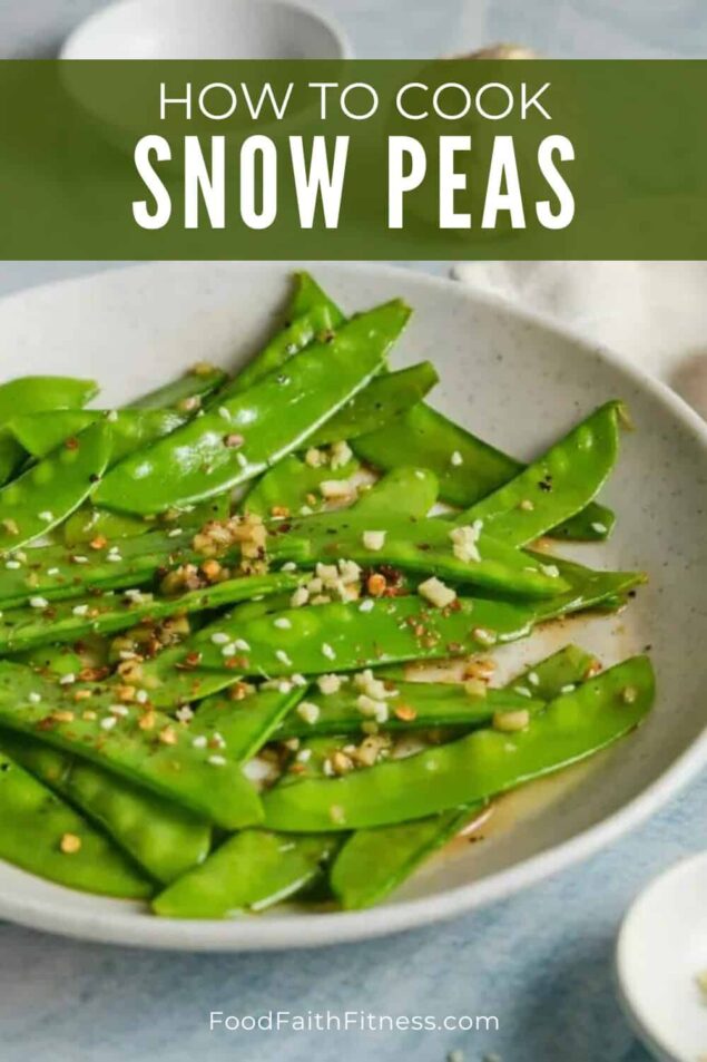 How to Cook Snow Peas - Food Faith Fitness