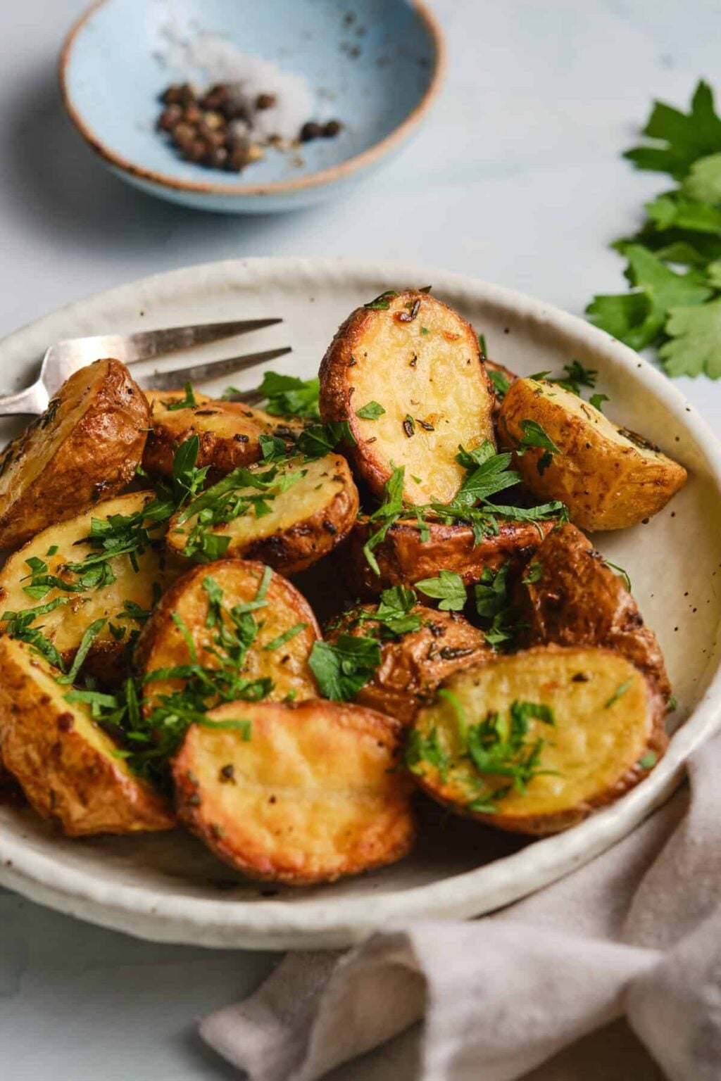 Roasted Mini Potatoes - Food Faith Fitness