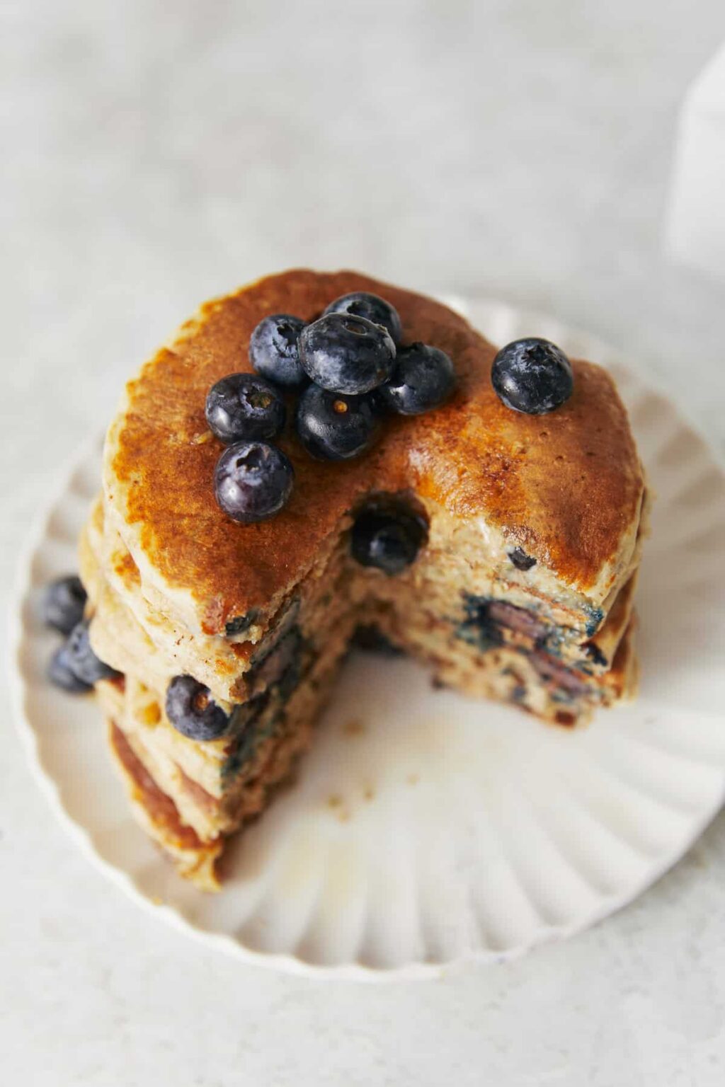 Blueberry Pancakes Recipe - Food Faith Fitness