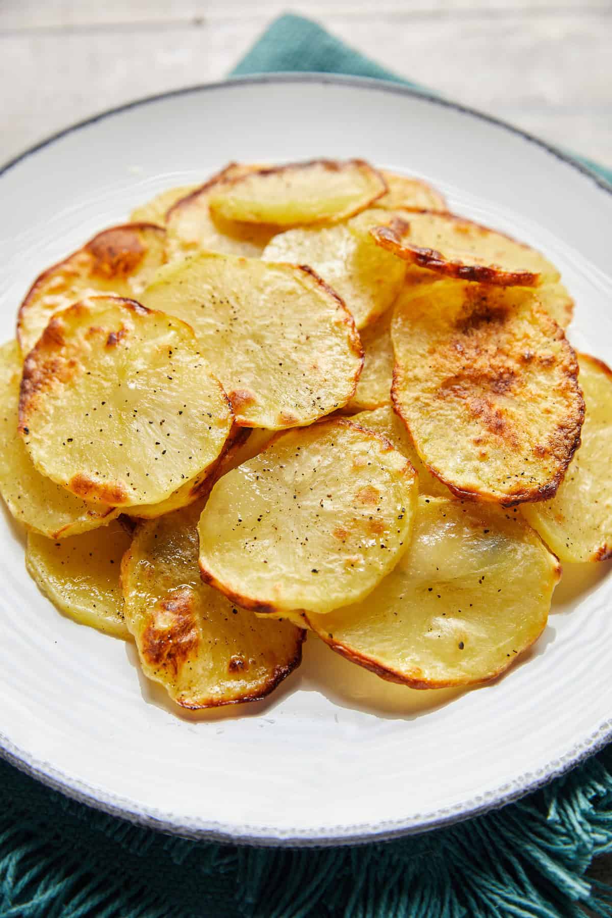 Baked Potato Slices - Food Faith Fitness