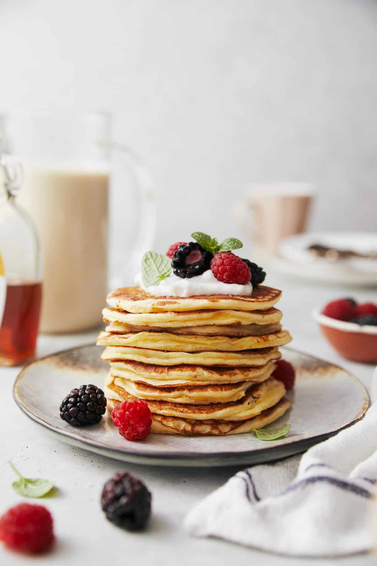 Fluffy Yogurt Pancakes Food Faith Fitness fluffy-yogurt-pancakes-food-faith-fitness