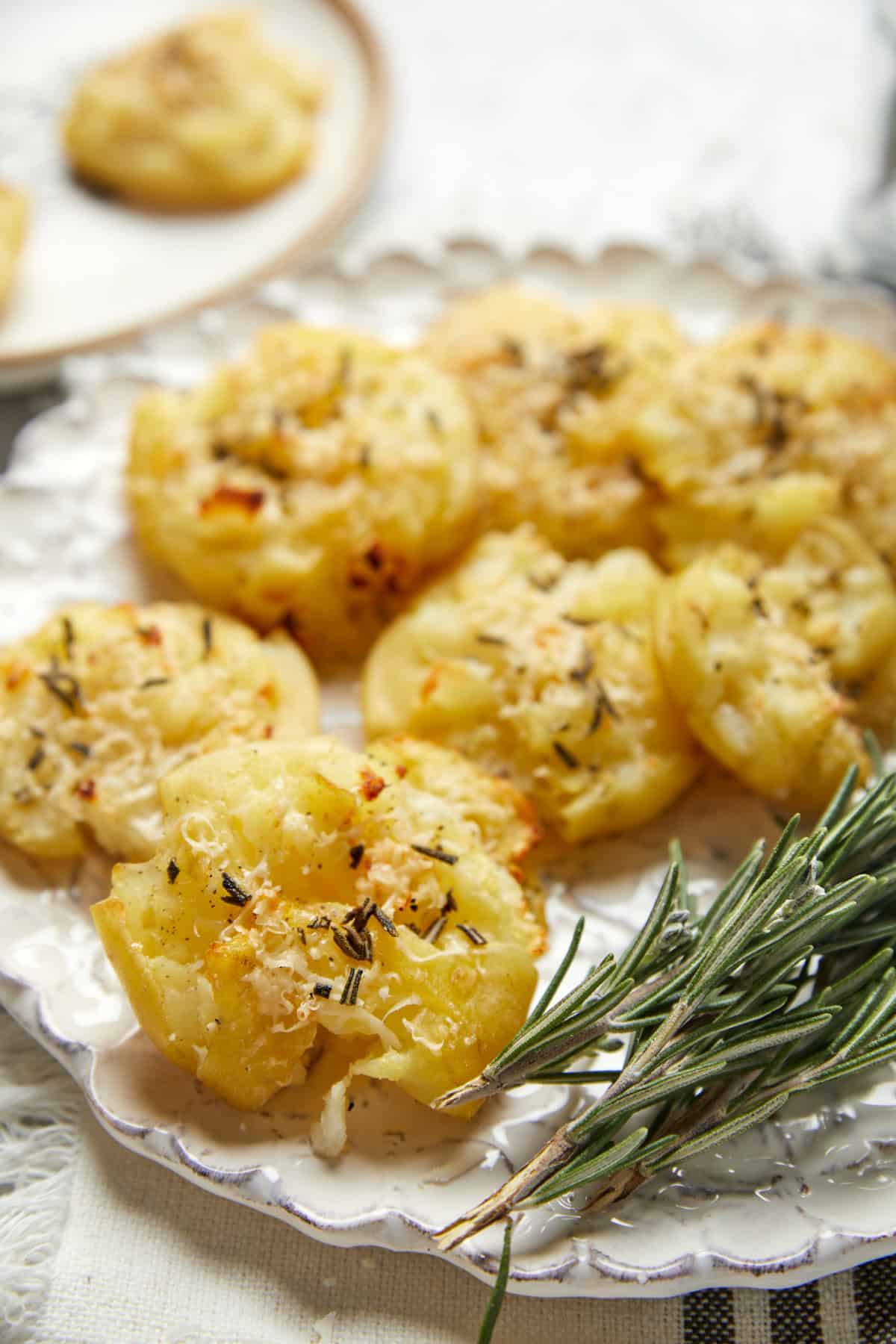Smashed Potatoes - Food Faith Fitness