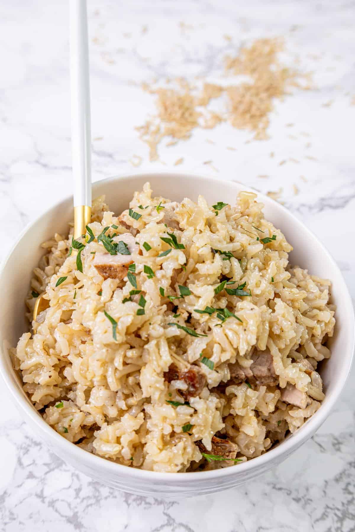 Brown Rice Pilaf - Food Faith Fitness