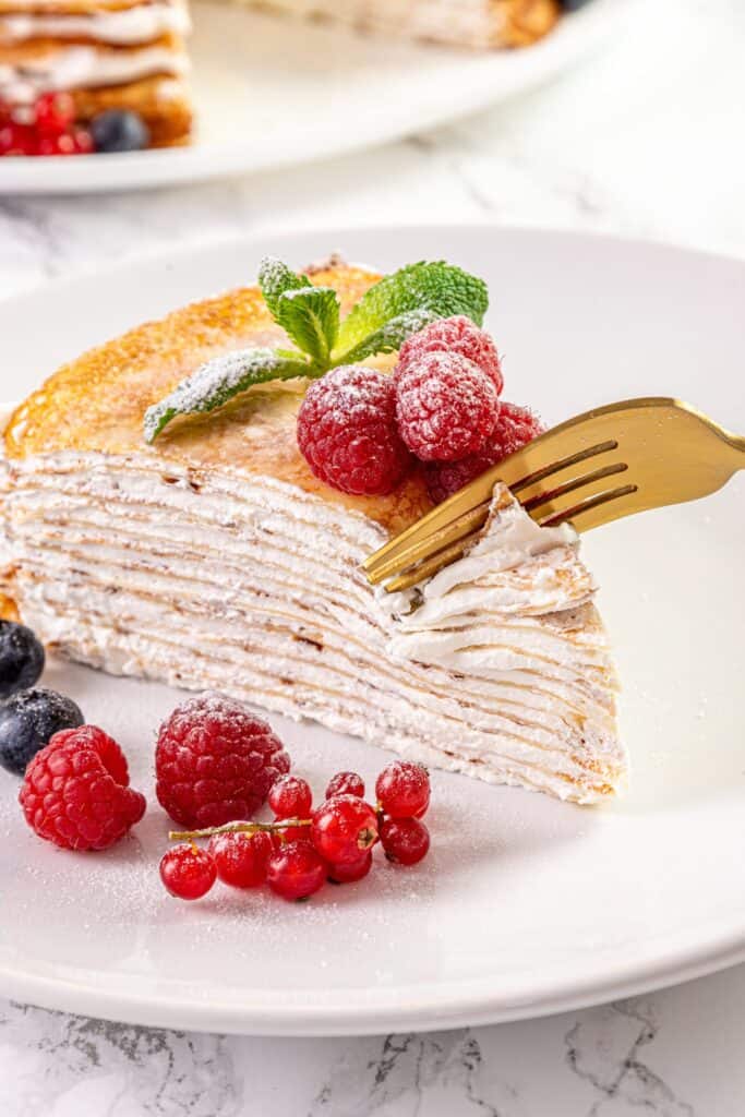 Crêpe Cake - Food Faith Fitness