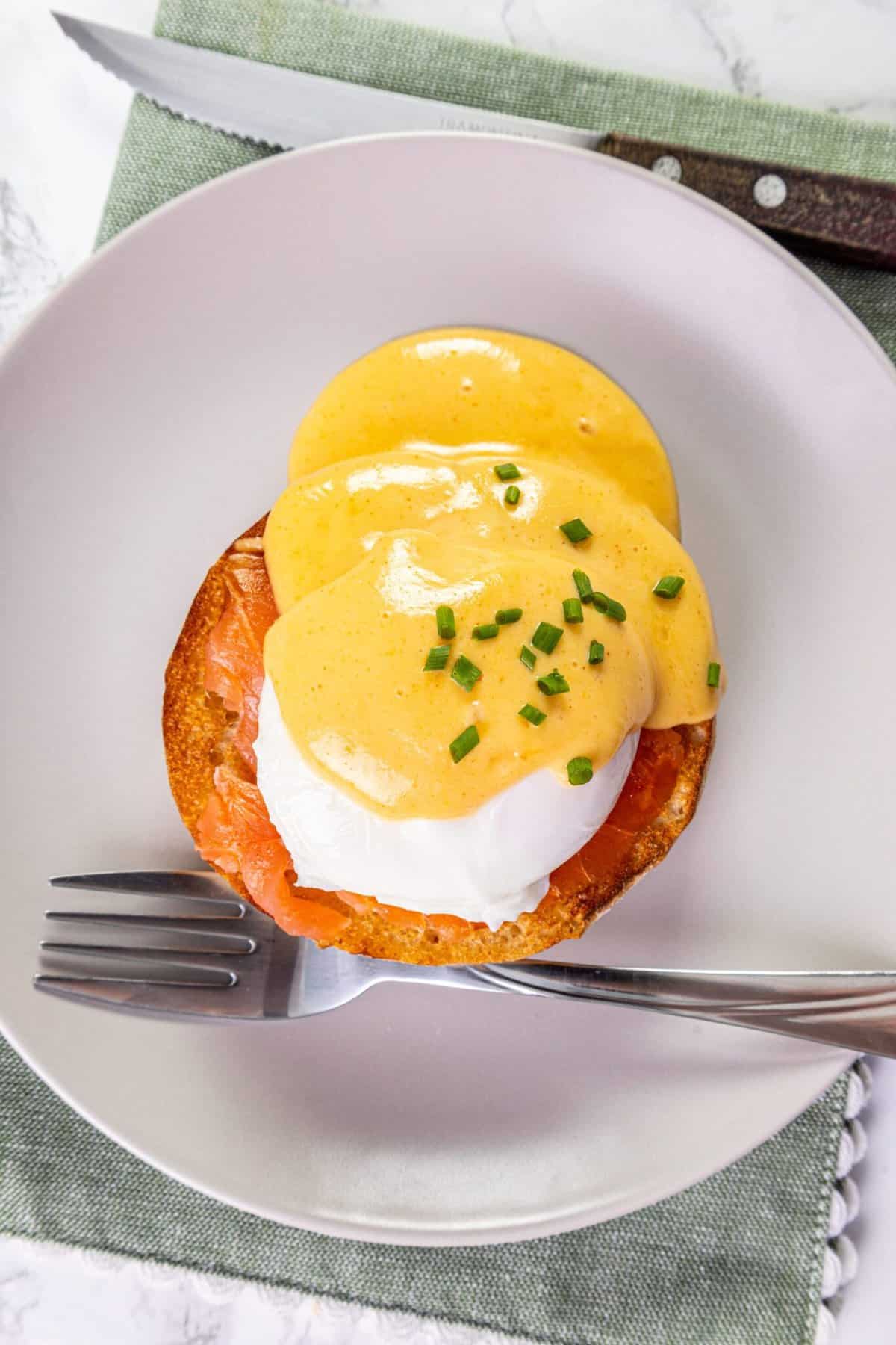 Eggs Benedict With Salmon - Food Faith Fitness