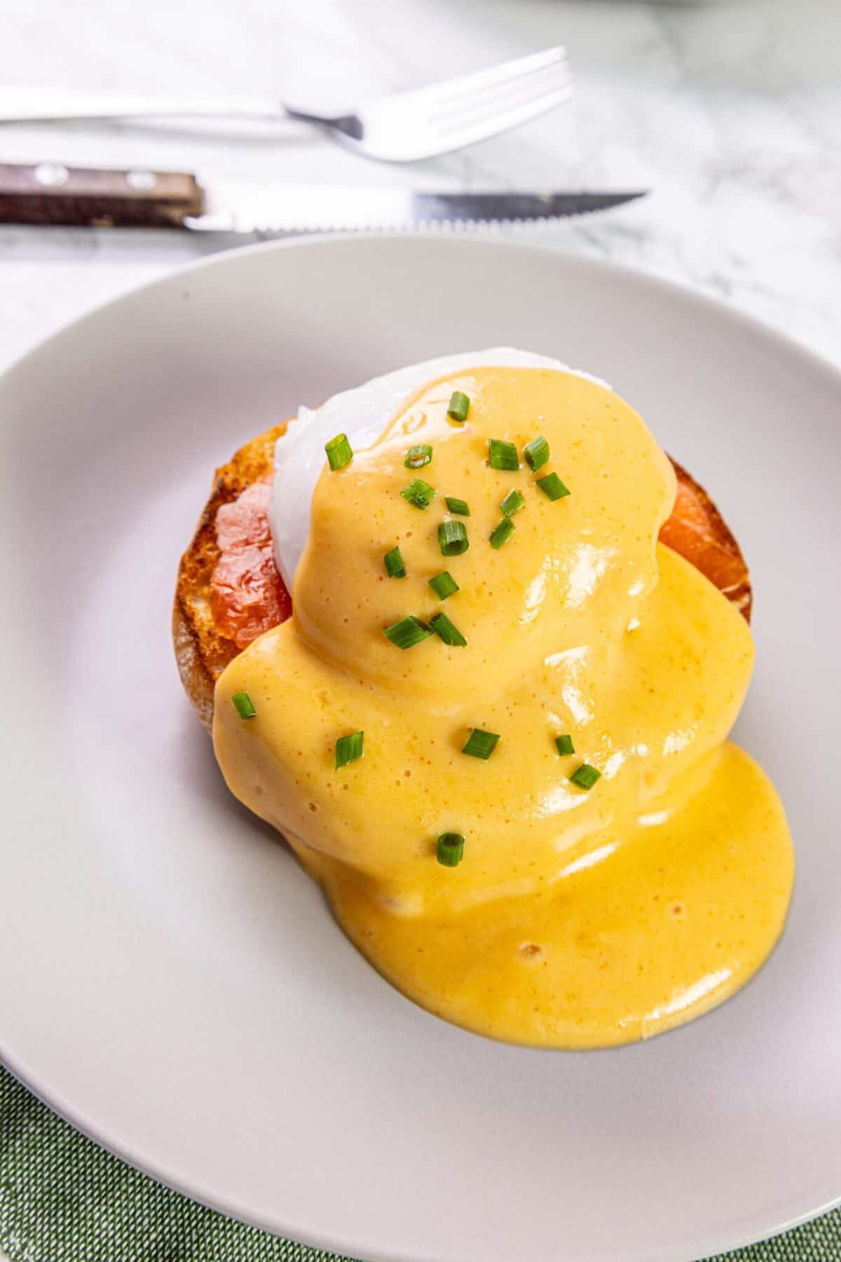 Eggs Benedict With Salmon - Food Faith Fitness