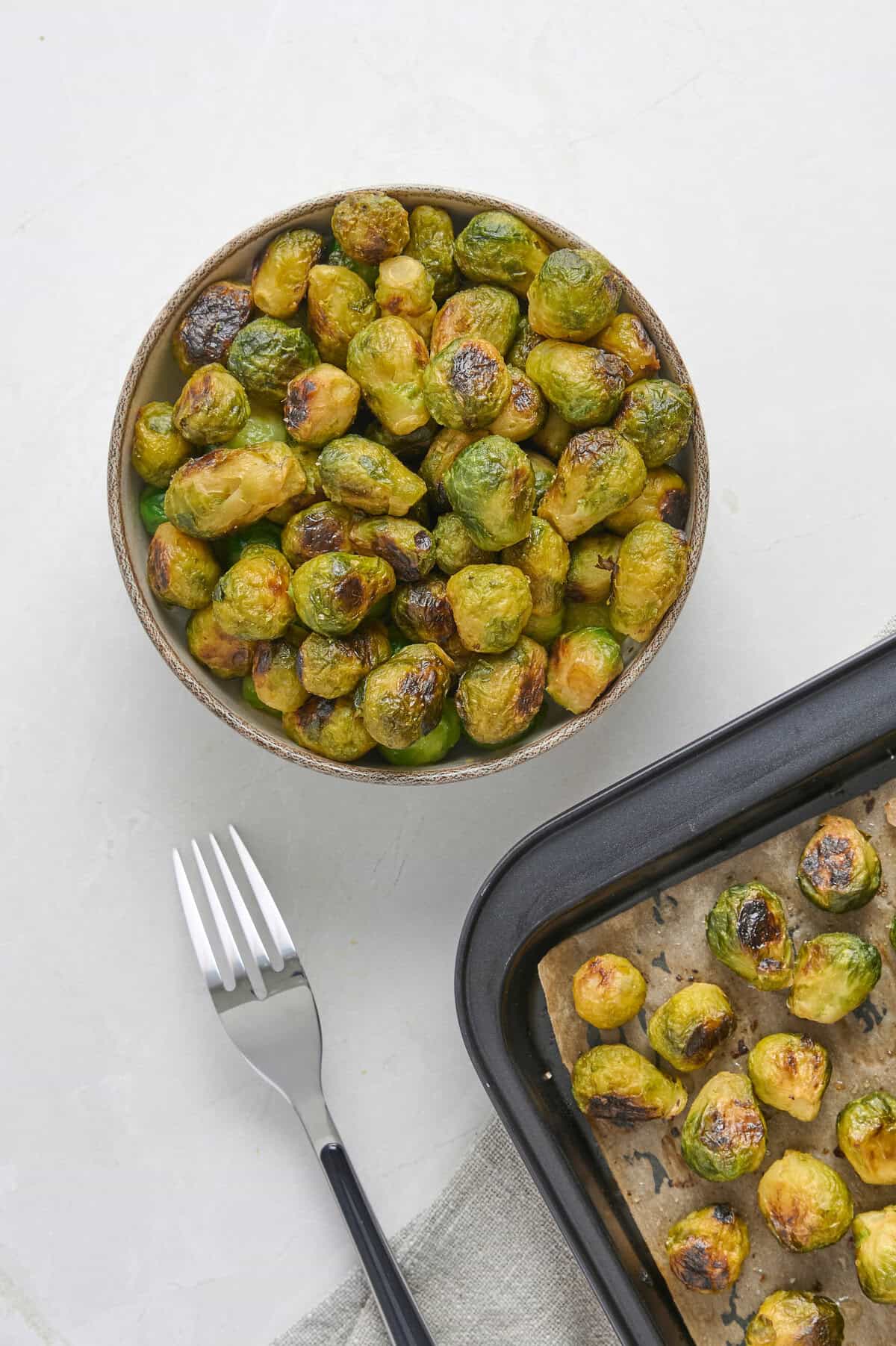 Roasted Frozen Brussels Sprouts - Food Faith Fitness
