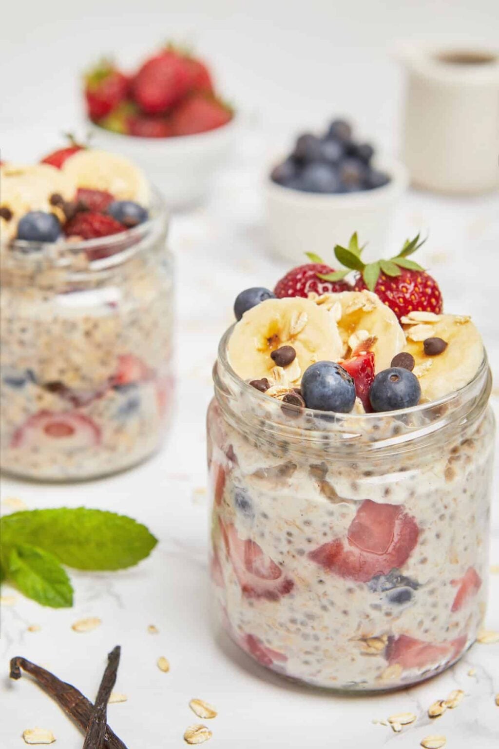 Vegan Overnight Oats - Food Faith Fitness