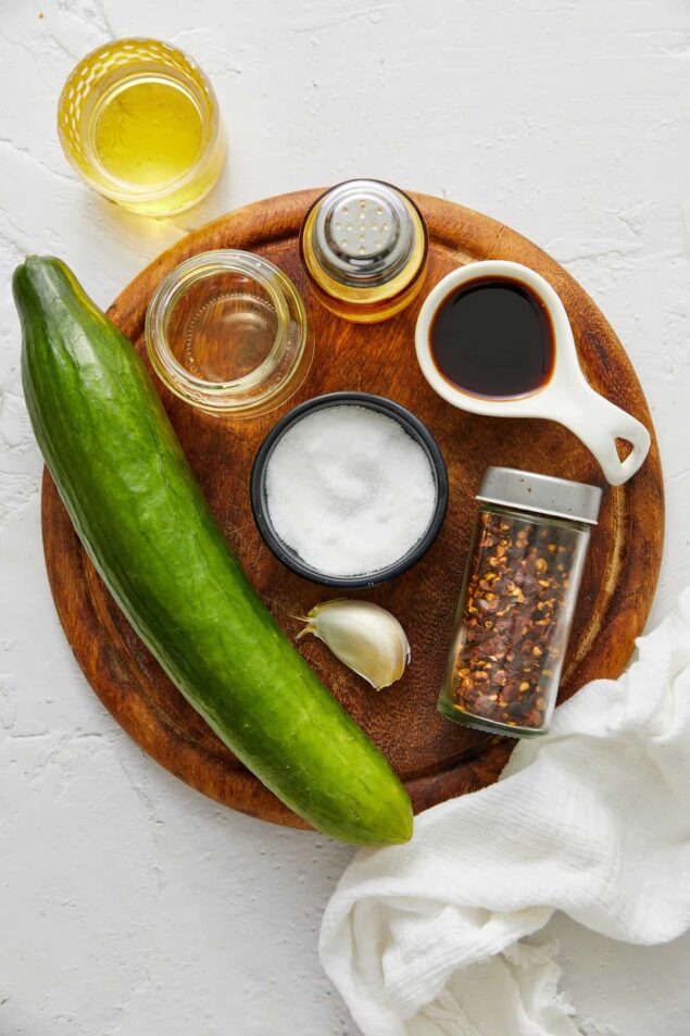Din Tai Fung Cucumber Salad - Food Faith Fitness