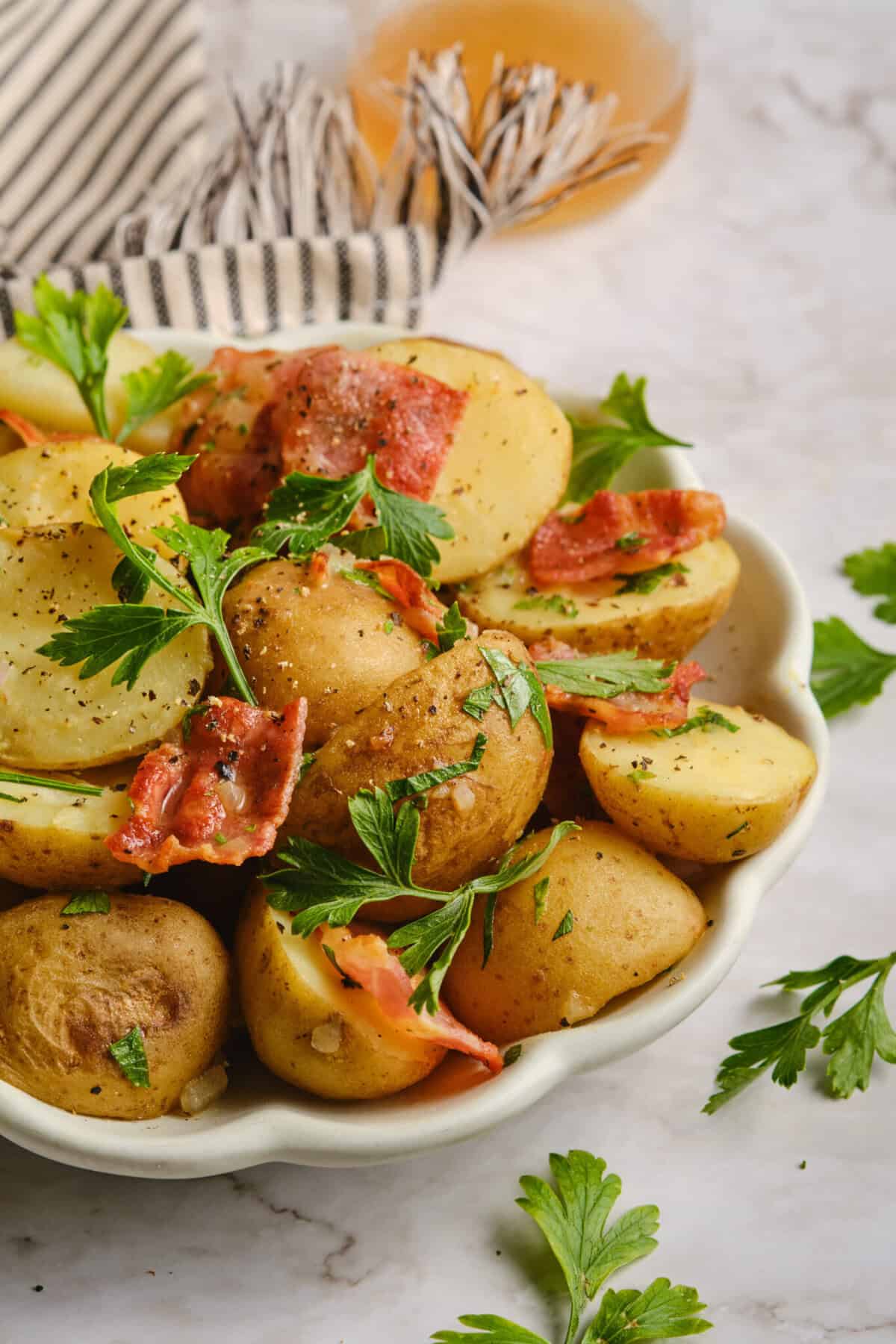 German Potato Salad | Yoga Pit