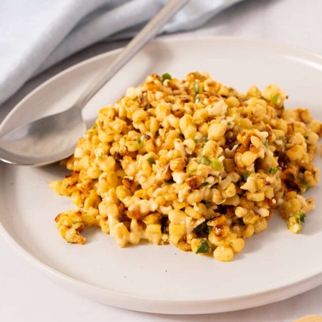 Mexican Street Corn Salad Esquites - Food Faith Fitness