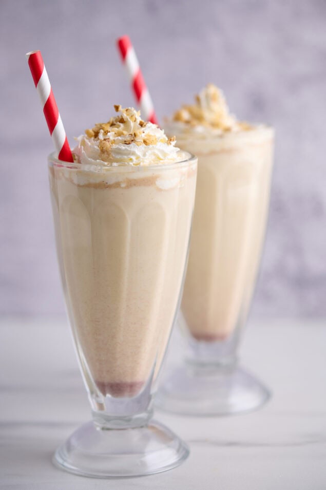 Peanut Butter Milkshakes - Food Faith Fitness