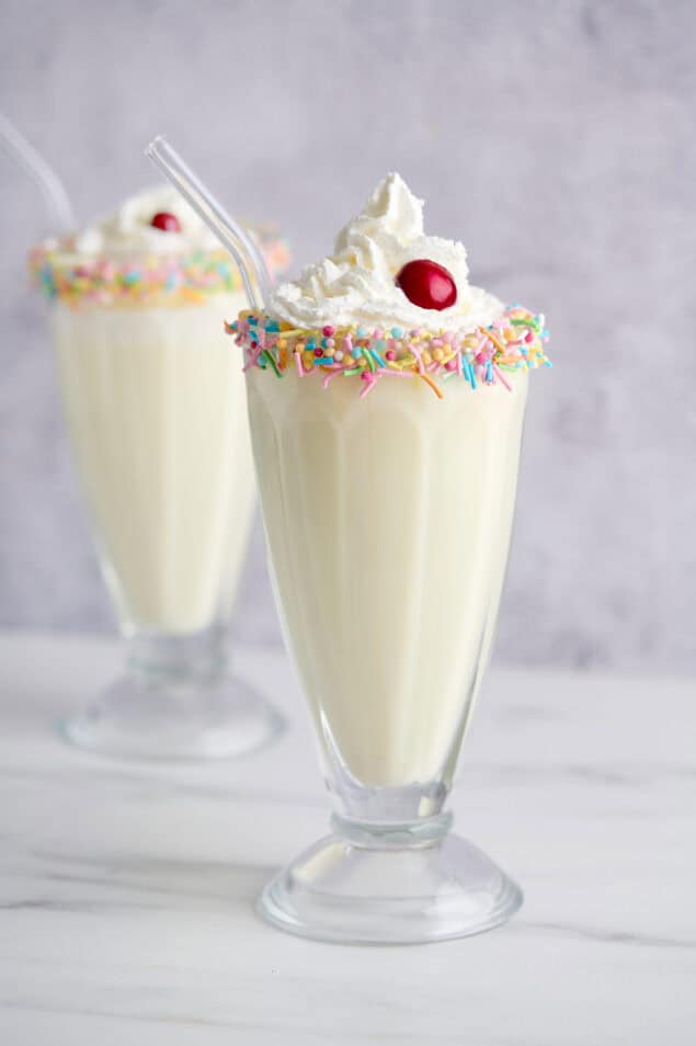 Vanilla Milkshake - Food Faith Fitness