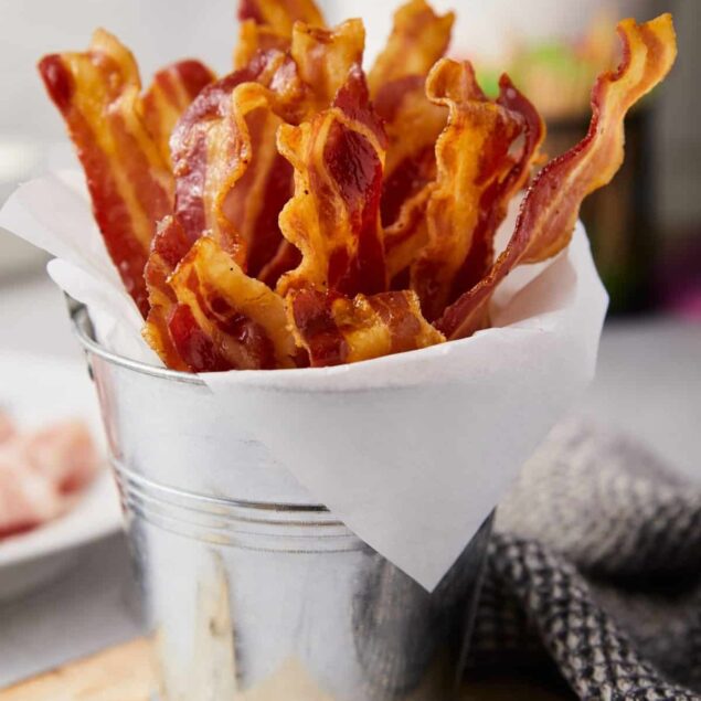 Bacon in Cold Oven (No Pre-heating Required) - Food Faith Fitness