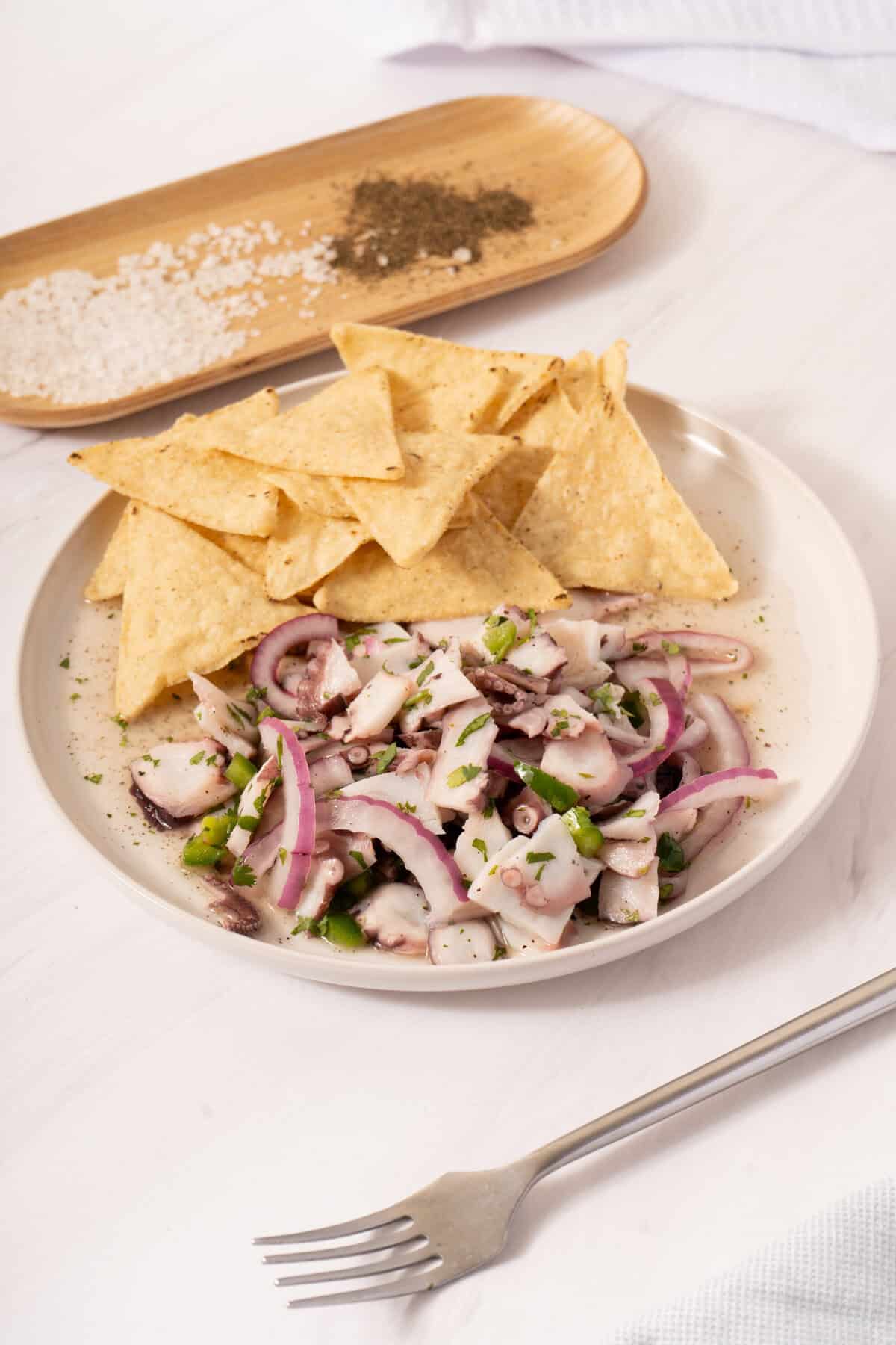 Octopus Ceviche (Ceviche de Pulpo) | Yoga Pit