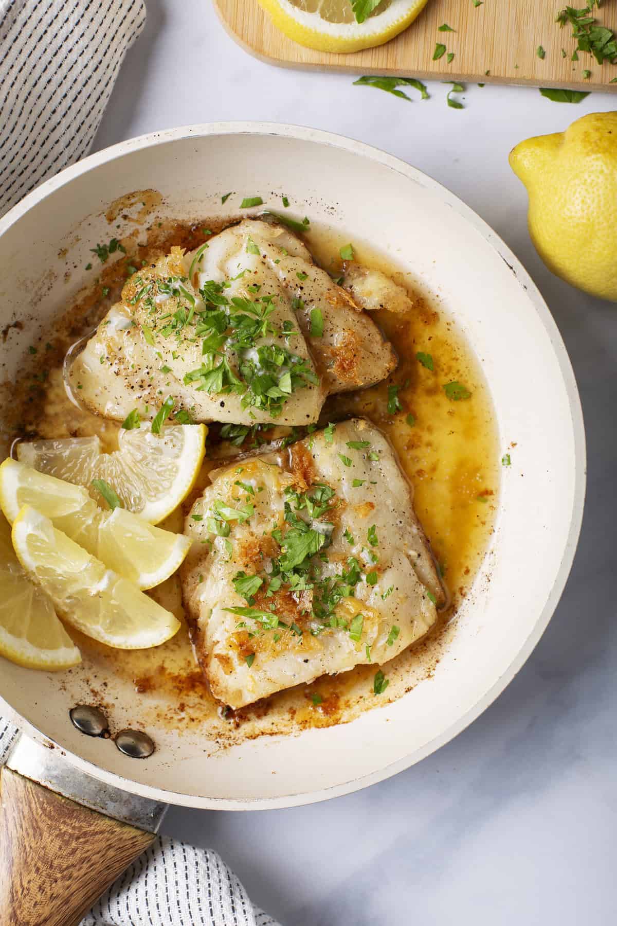Pan-Fried Cod - Food Faith Fitness