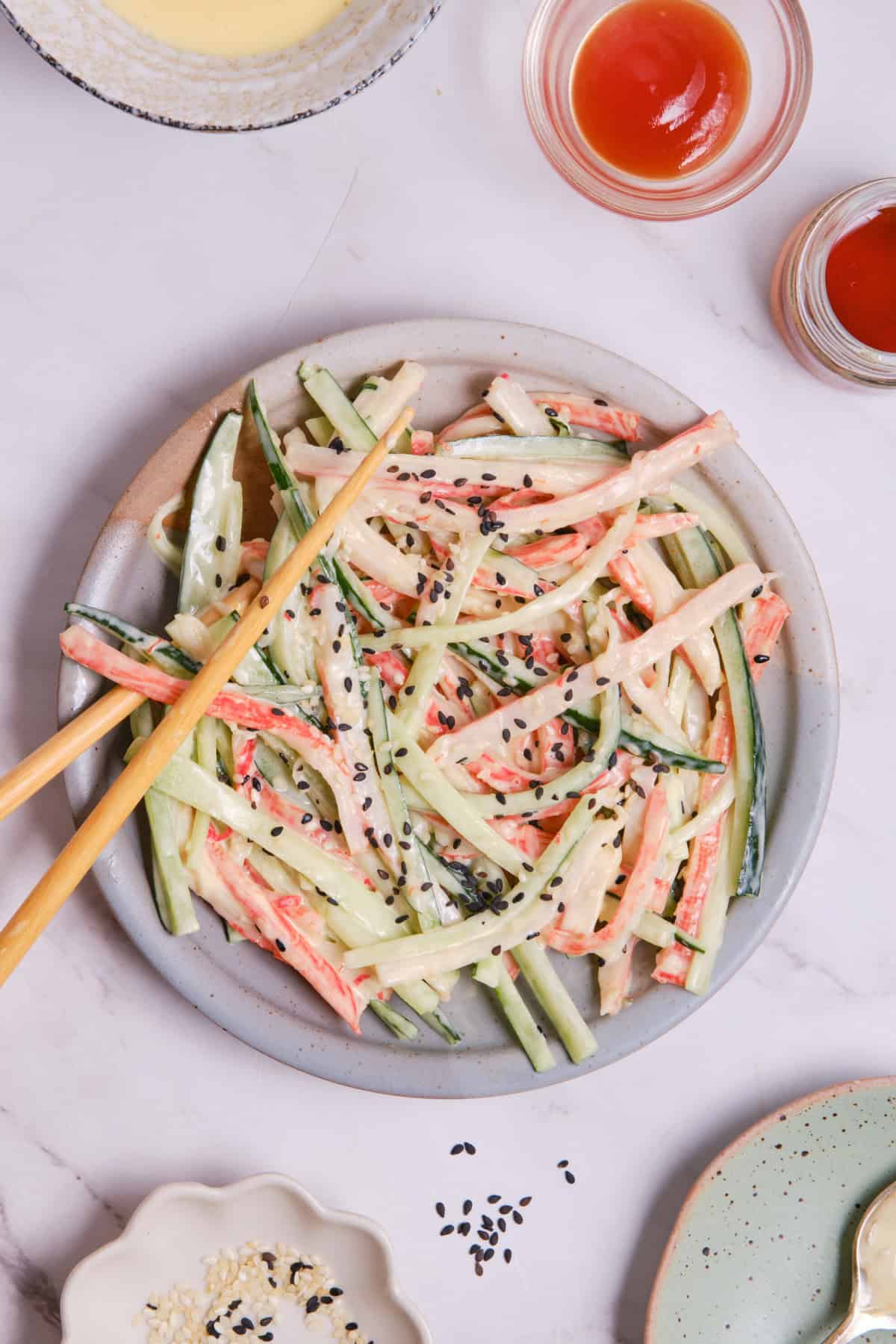 Kani Salad - Food Faith Fitness