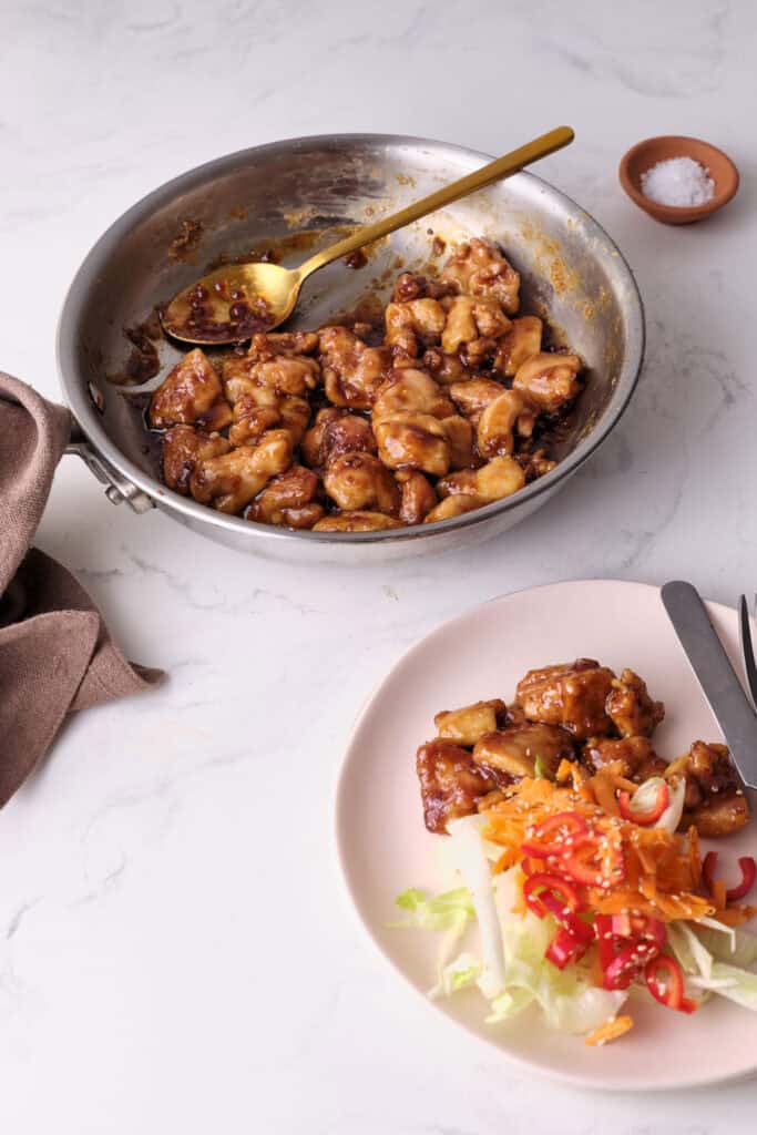 Chinese Garlic Chicken - Food Faith Fitness