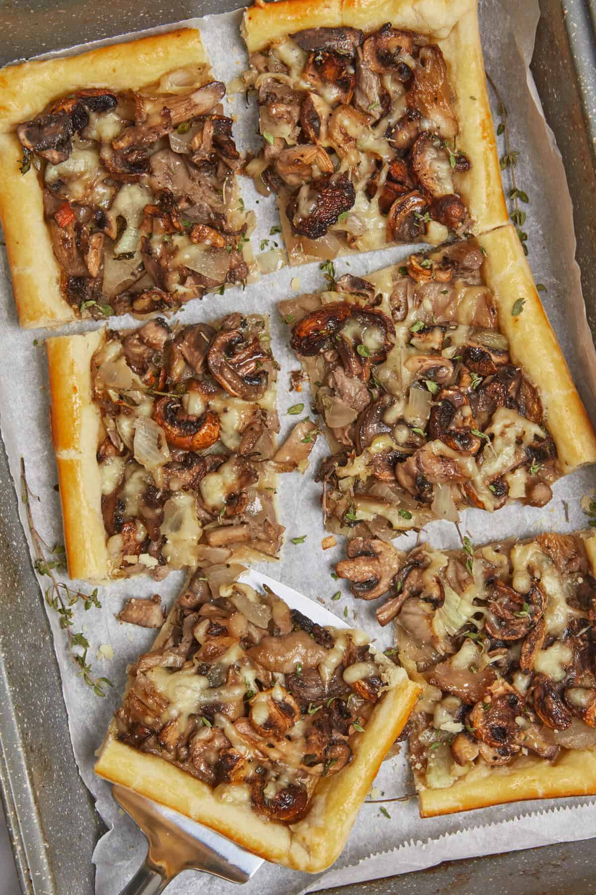 Mushroom Tart - Food Faith Fitness