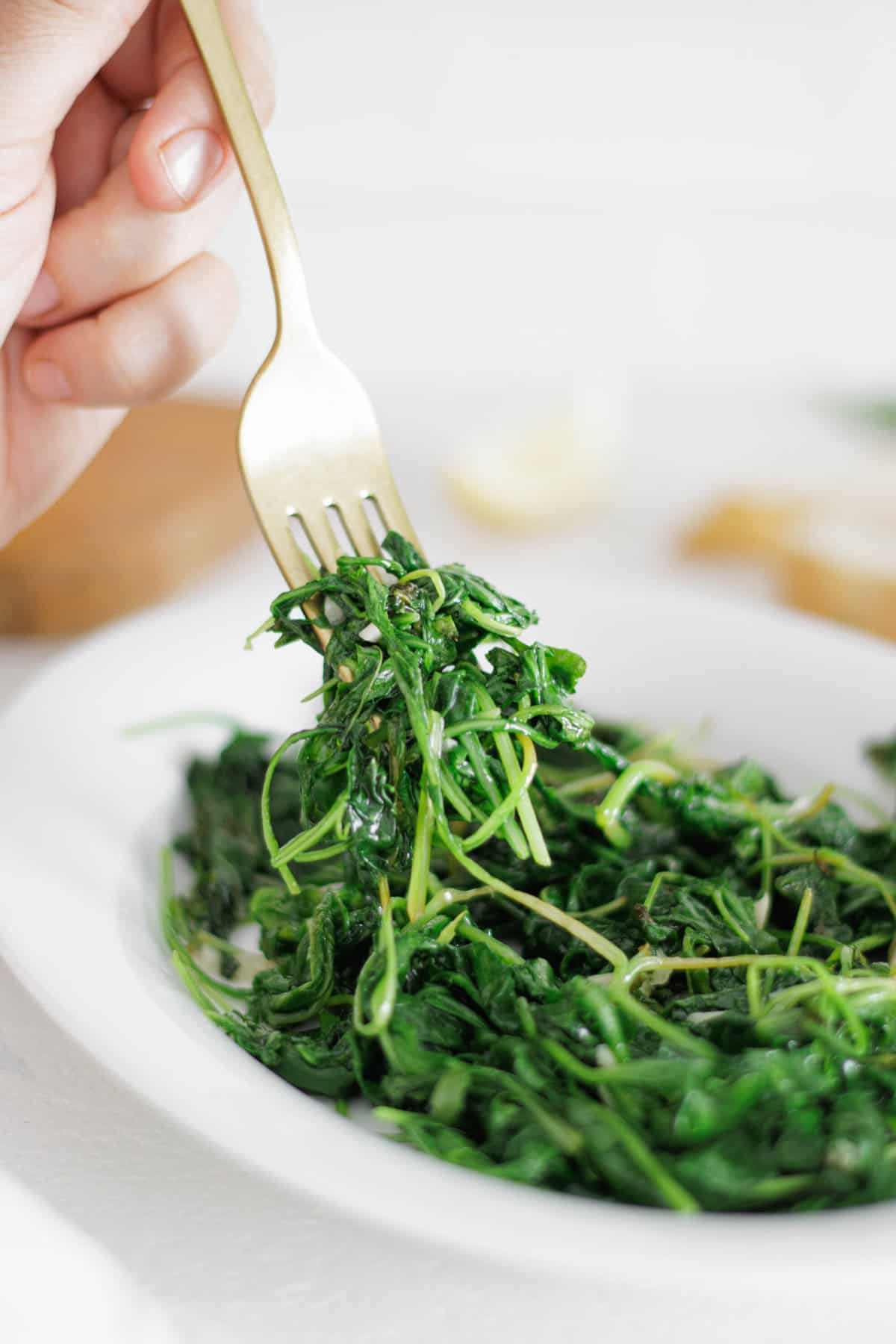Sautéed Arugula - Food Faith Fitness