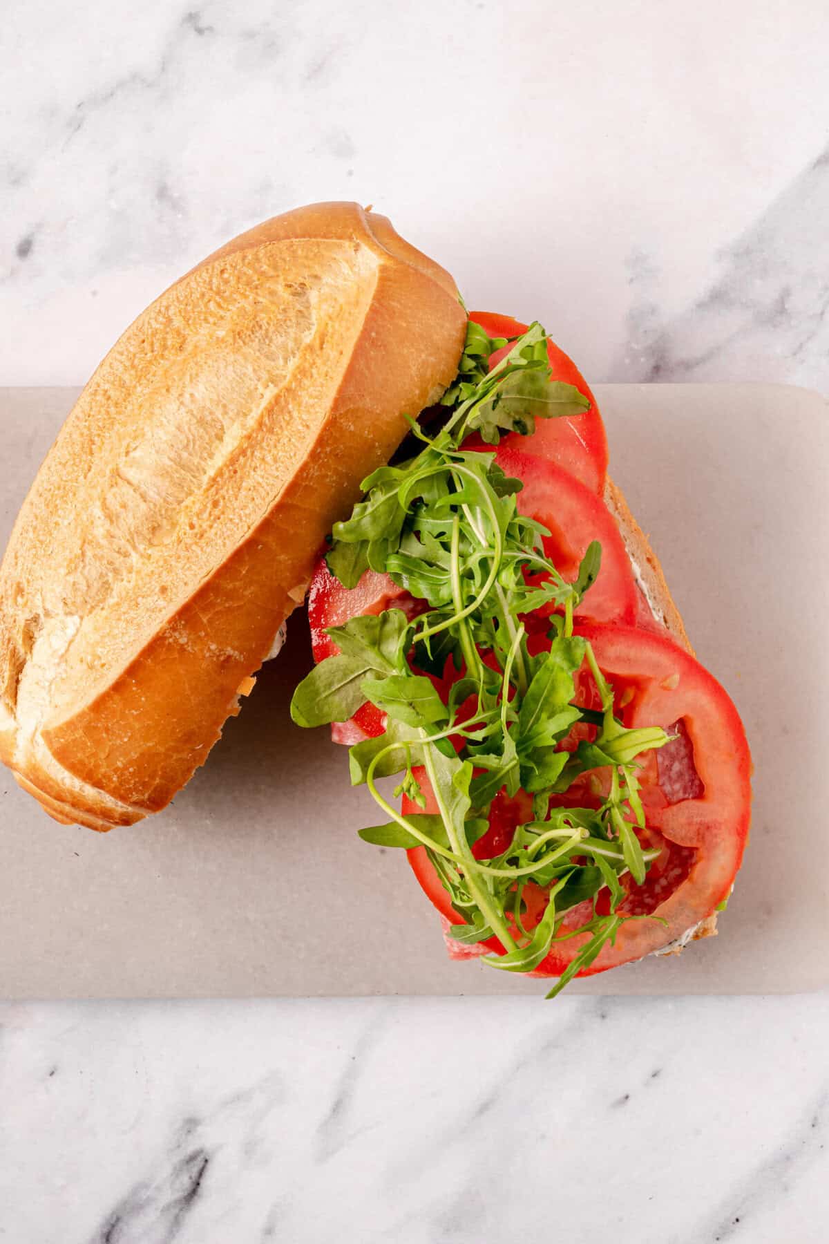 Salami Sandwich - Food Faith Fitness